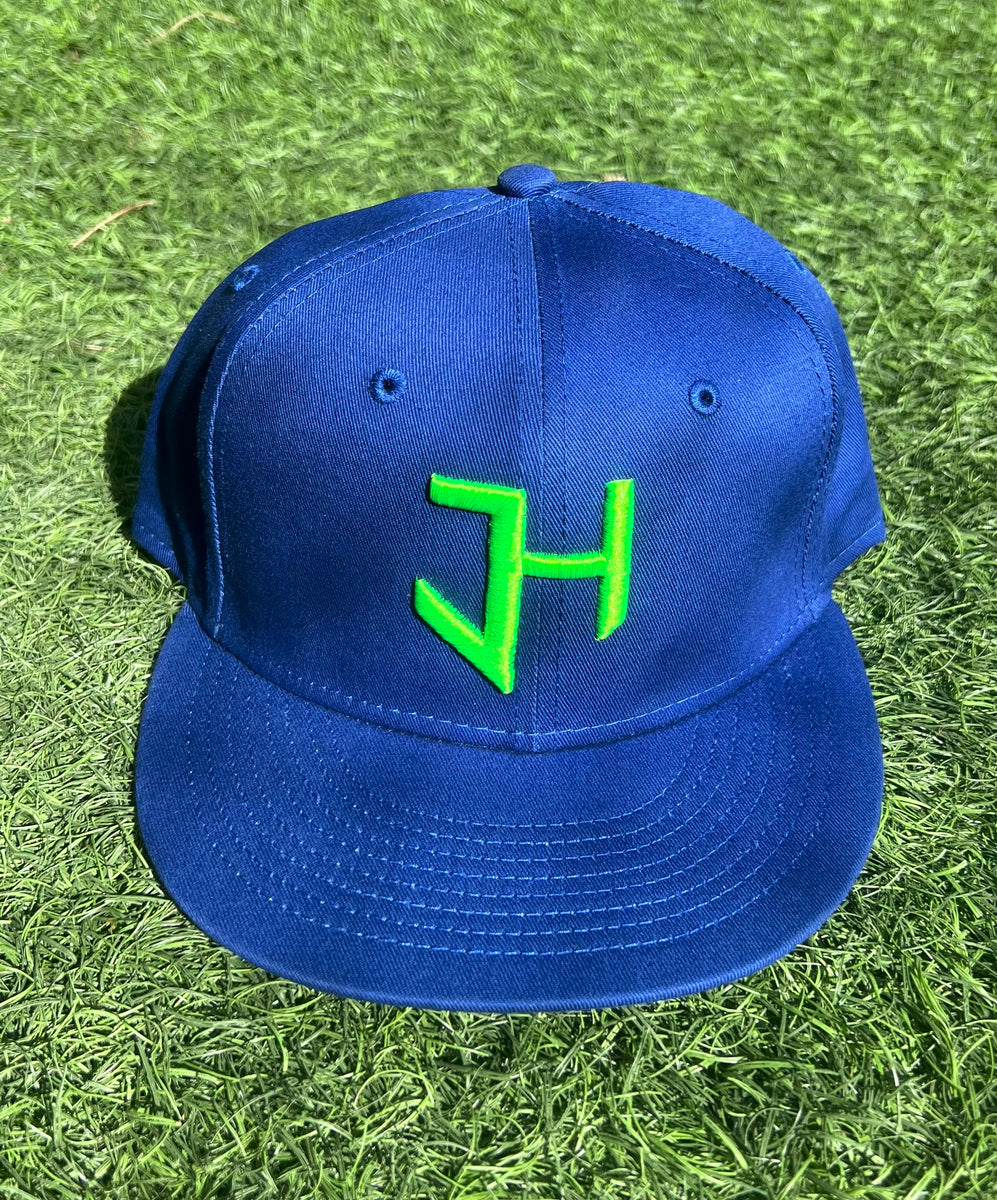JH Performance NewEra Snapback - Royal/Neon Green – Jhprogloves